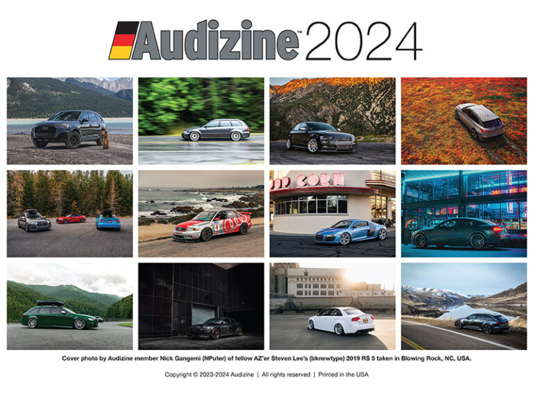 Audizine 2024 Wall Calendar – Audizine Store